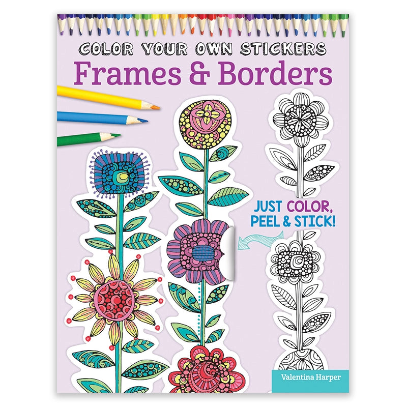 Color Your Own Stickers Frames & Borders – Hobby Express Inc.