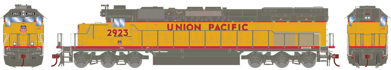 HO SD40T-2 Union Pacific #2923 – Hobby Express Inc.