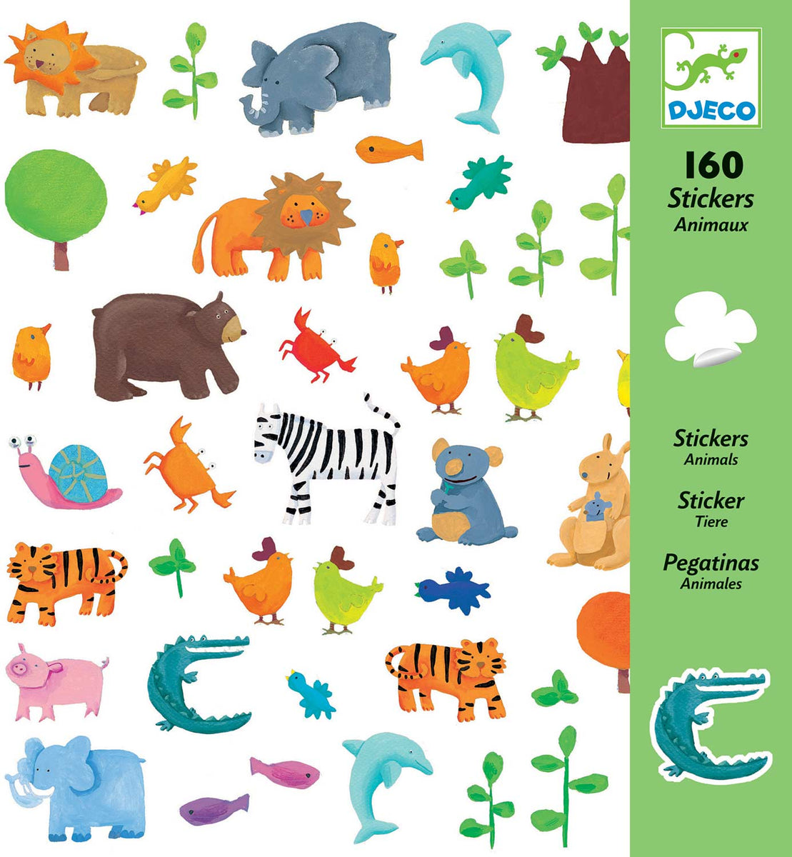 Animals Stickers Sheet – Hobby Express Inc.
