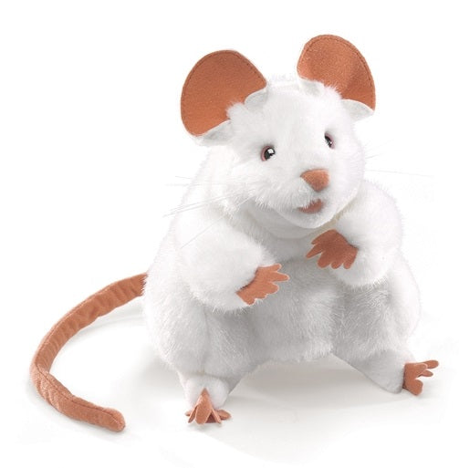 White Mouse Hand Puppet – Hobby Express Inc.