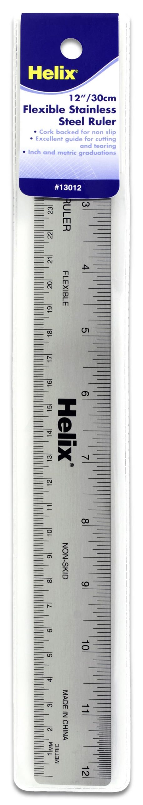 Stainless Steel Ruler 12″ / 30cm – Hobby Express Inc.