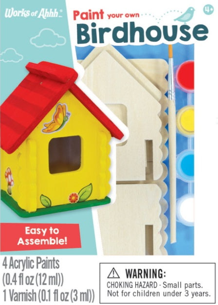 Mini Bird House Kit – Hobby Express Inc.