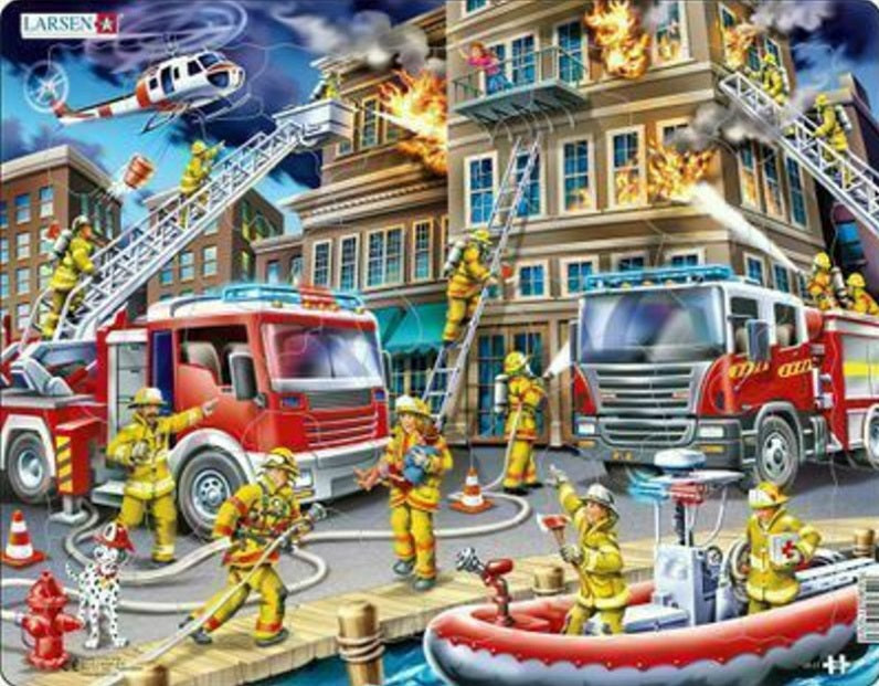Firefighters 45pc Puzzle – Hobby Express Inc.
